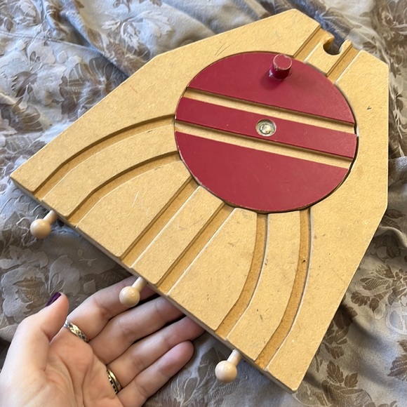 Toys | Wooden Railway Turntable Roundabout Brio Maxim Thomas Ikea Wood ...